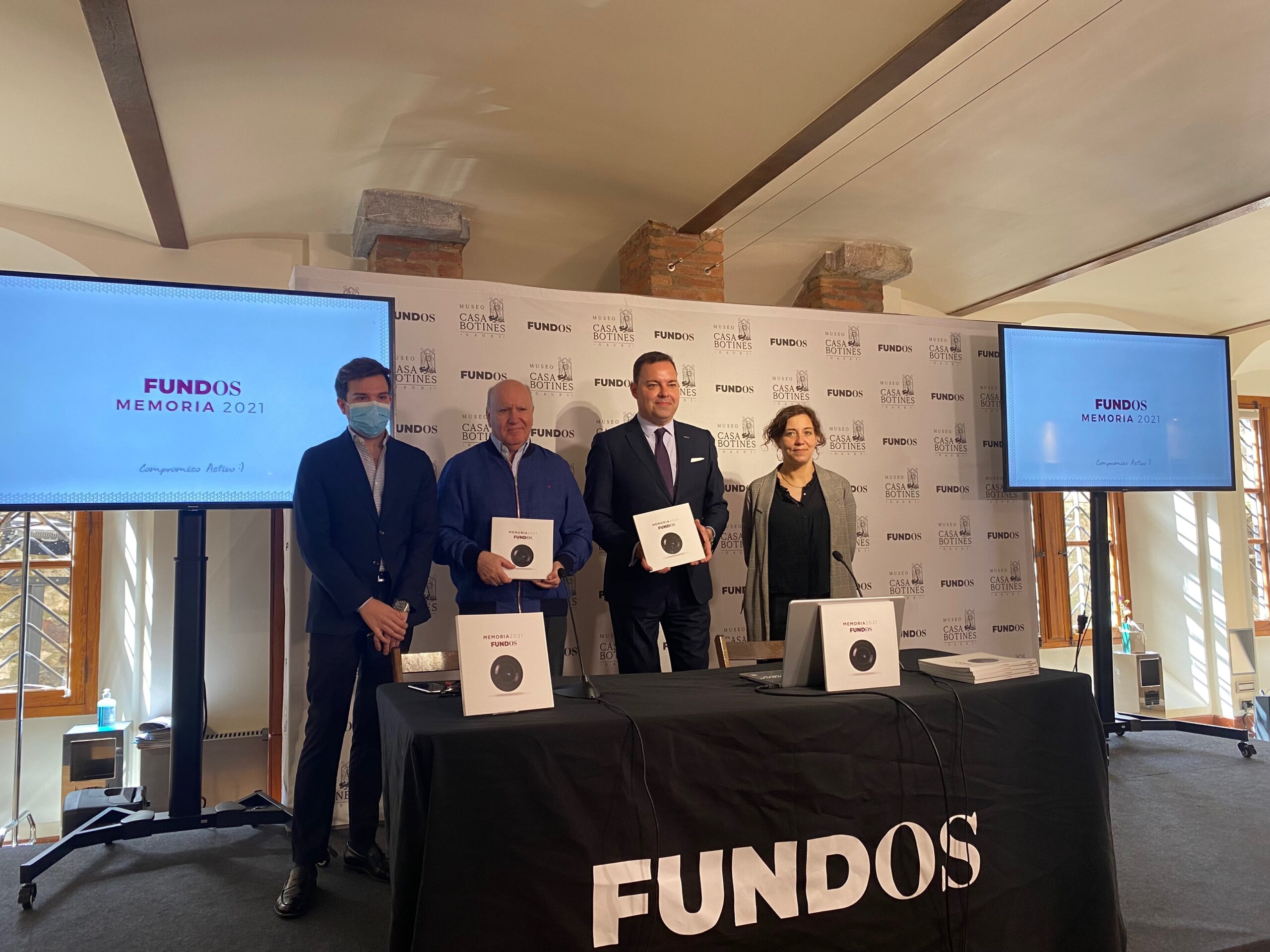 Fundos presenta su Memoria de actividades de 2021 - FUNDOS